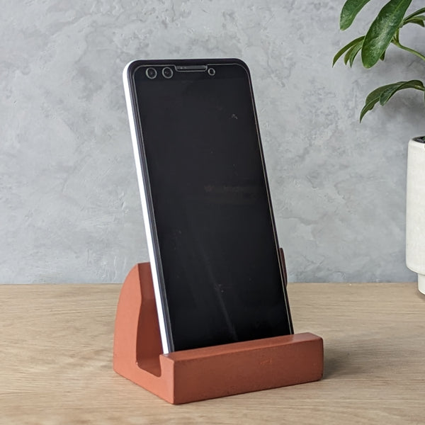 Concrete Cell Phone Holder – j.bird artisan concrete